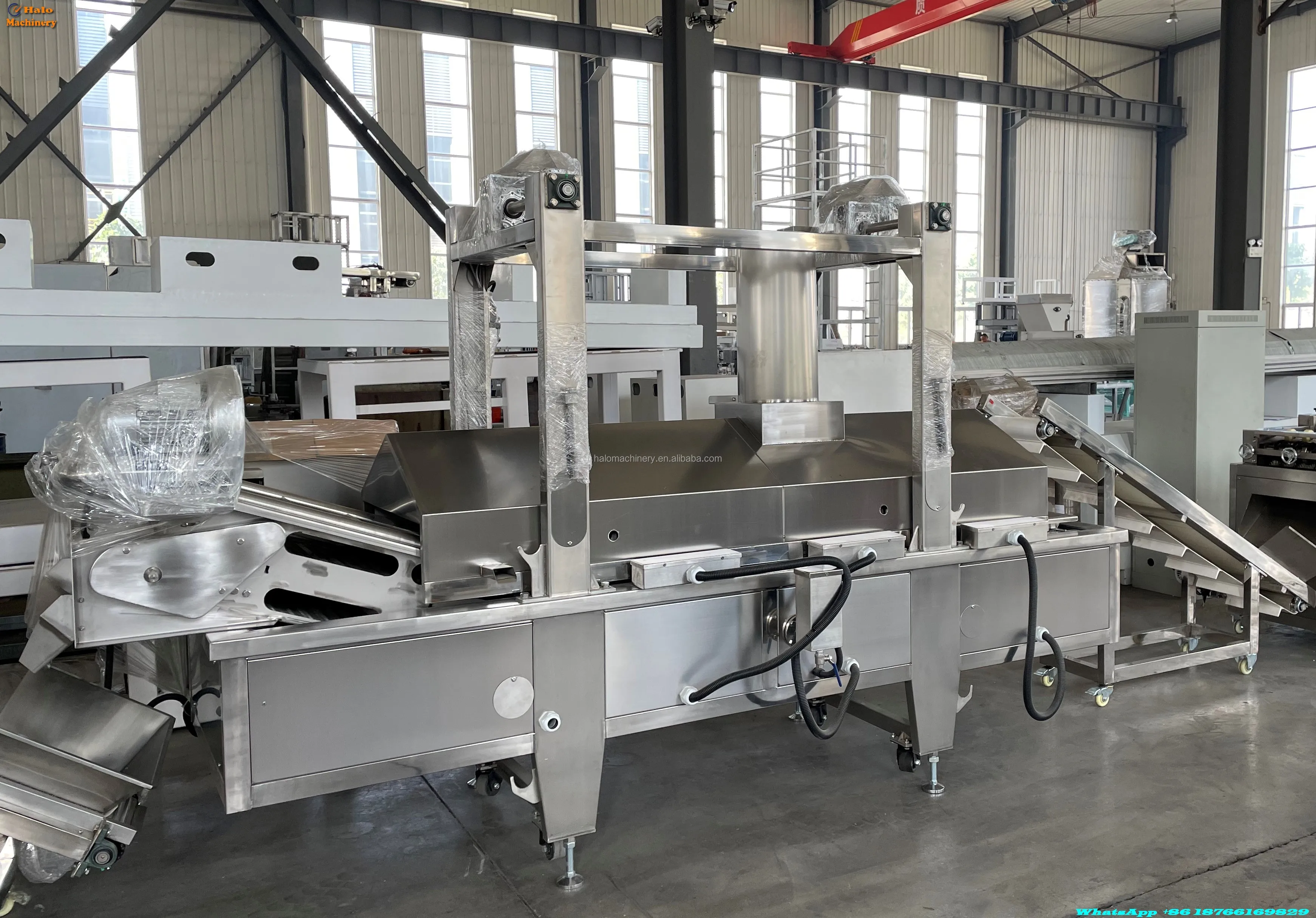 Jinan Halo Popular Extruded Machinery Automated 260 Kg Kurkure Cheetos ...