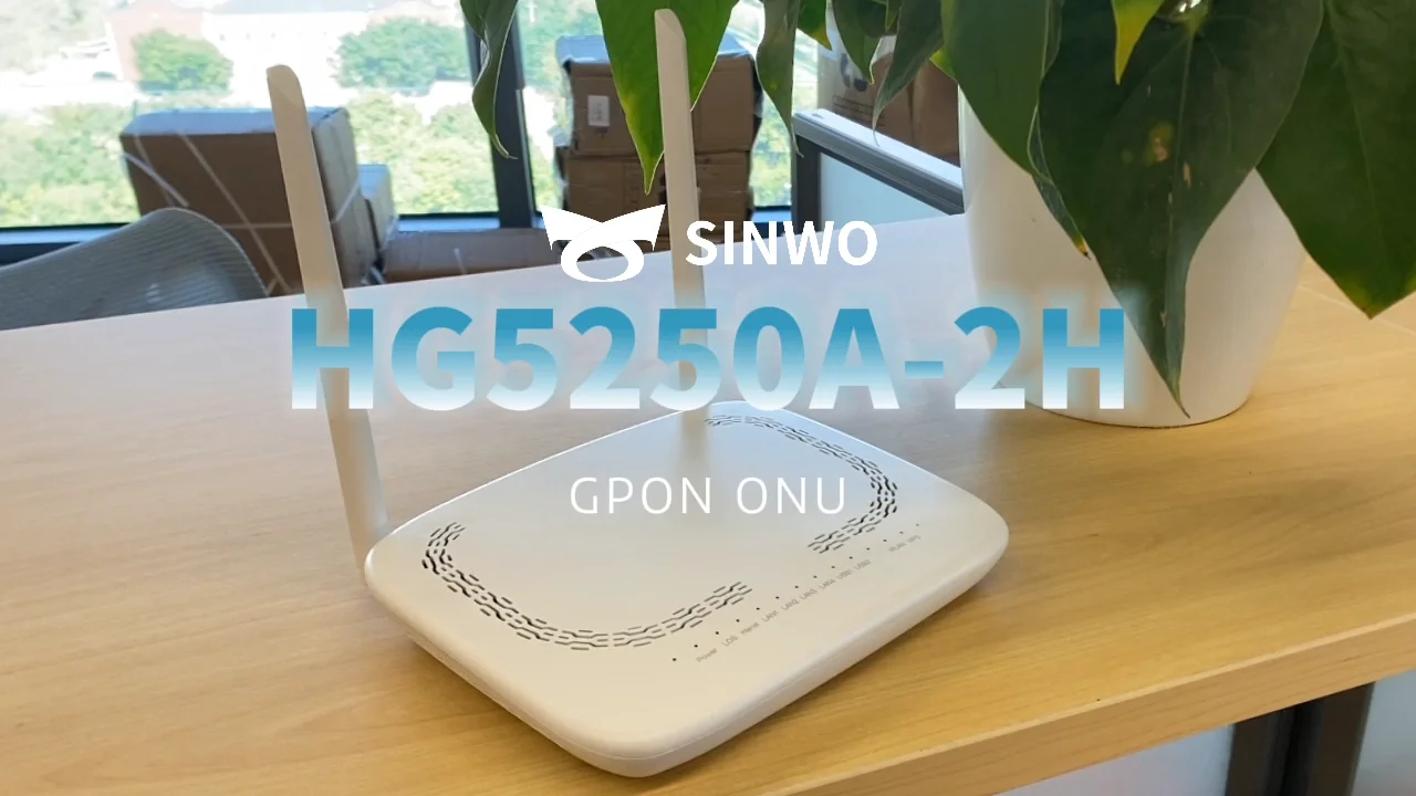Fiber Optical Gpon Onu Ax3000 Wifi6 4ge+2usb Ont Onu Ftth Networking ...