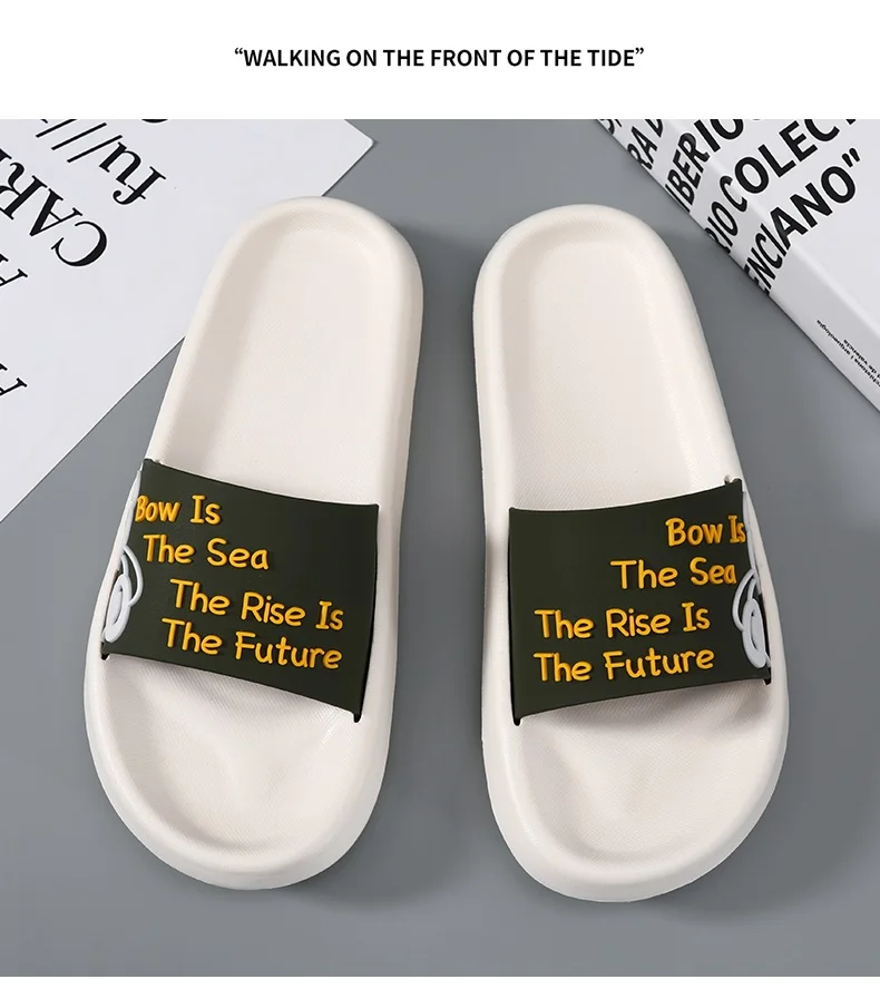 Rubber Outsole Pvc Air Cushion Custom Men Oem Slides Slippers Mens ...