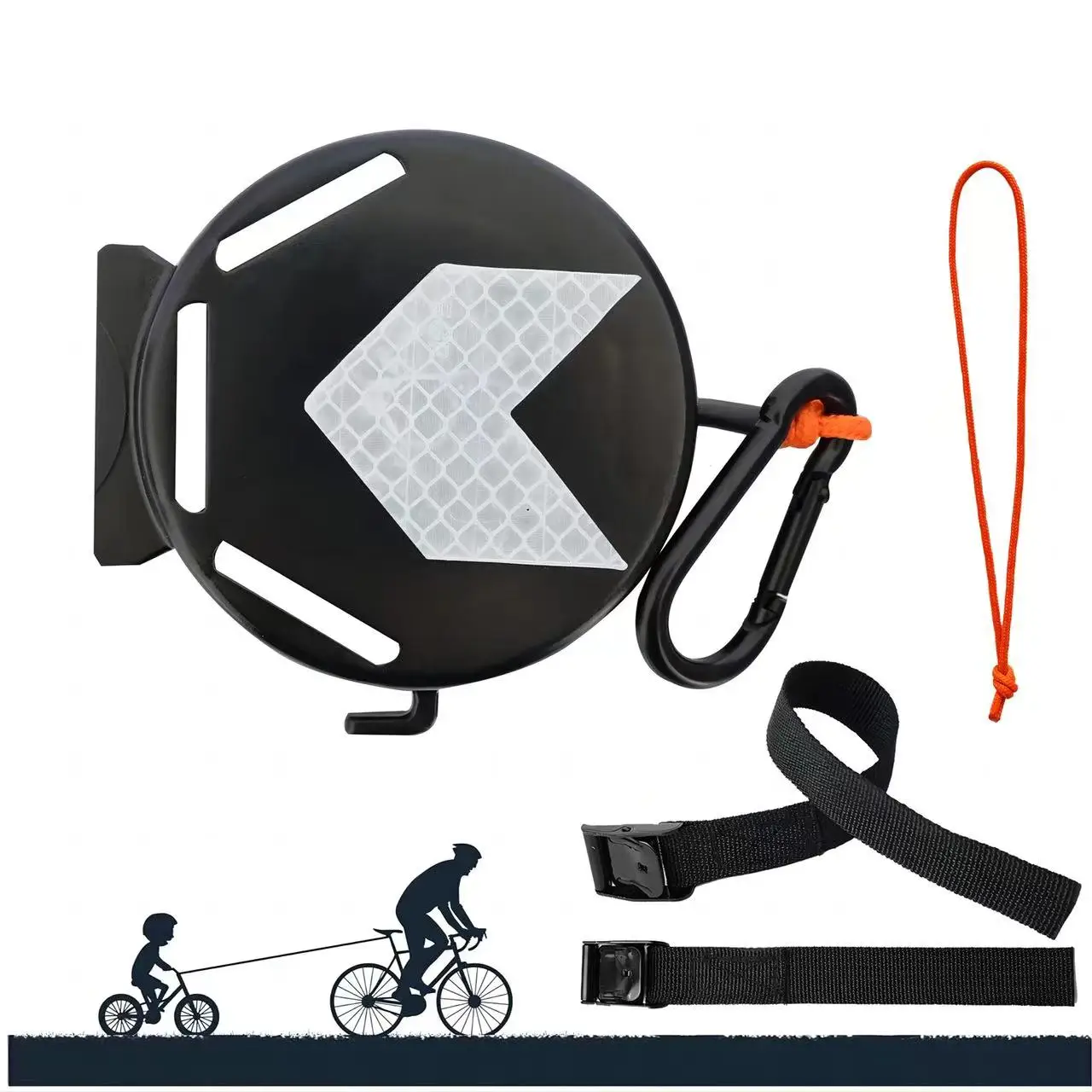 Bicycle Tow Rope Children Retractable Bike Tow Strap Pull System Tow ...
