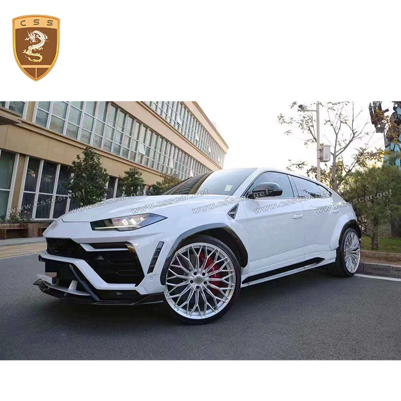 For Lamborghin Urus 1016 Body Kit Carbon Fiber Front Rear Lip Splitter ...