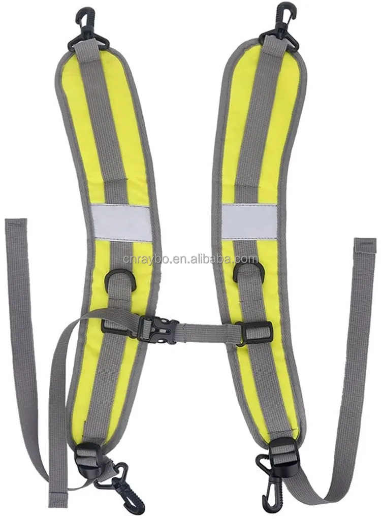 Universal Durable Double Backpack Shoulder Strap With Padded Buckle ...