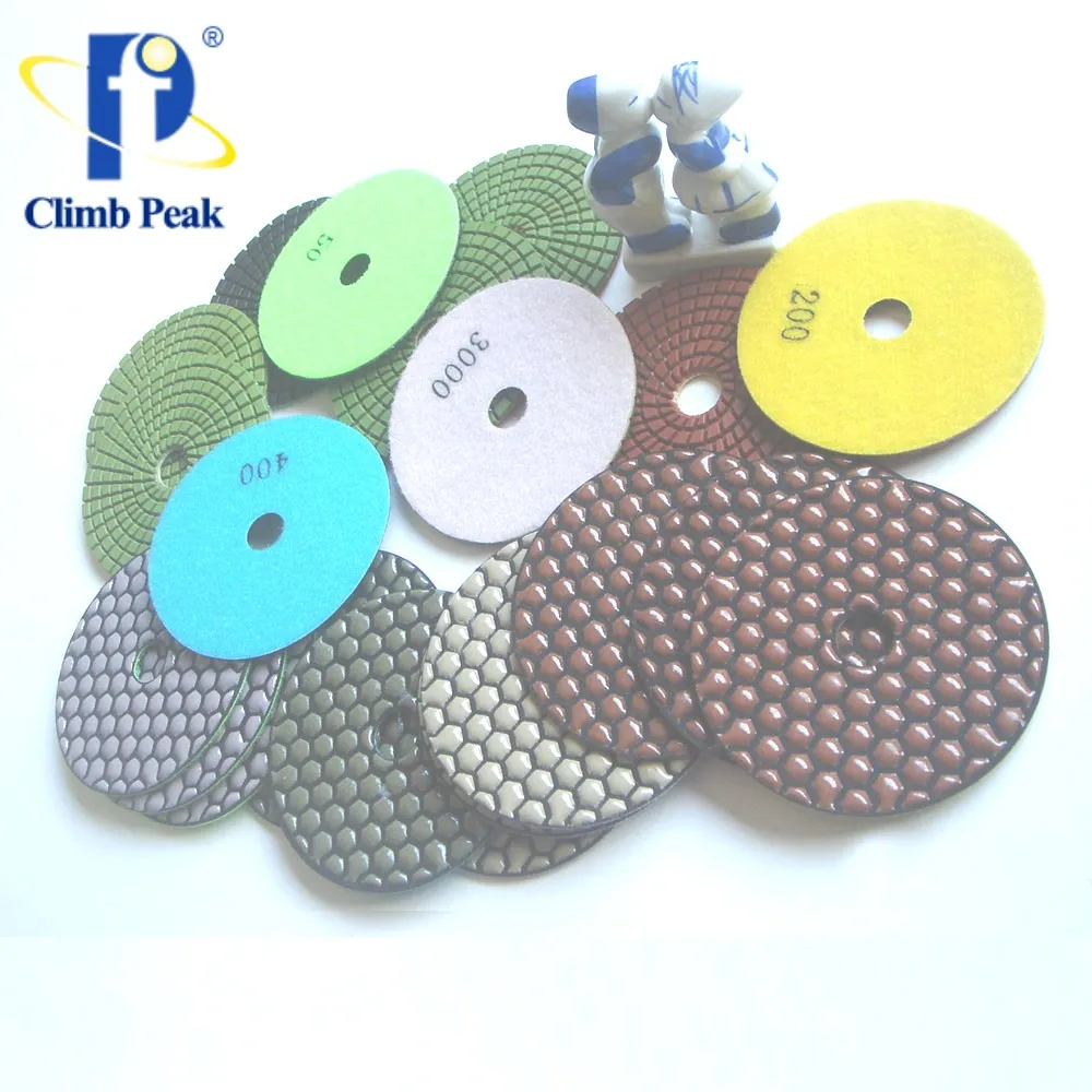 Flexible 4" 100mm Floor Polishing Dry Pads| Alibaba.com