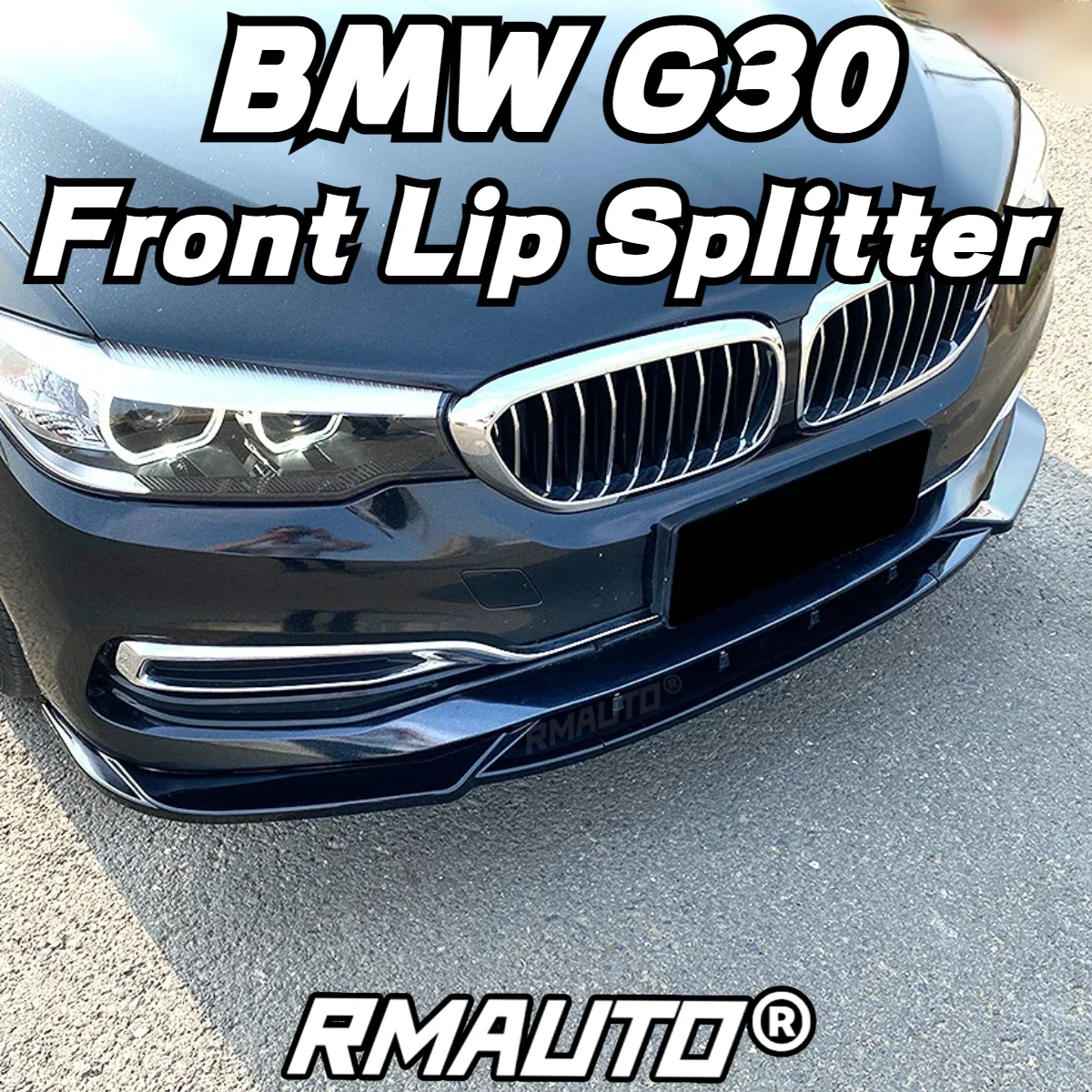 G30 Lip Car Front Bumper Splitter Spoiler Lip Diffuser Apron Bumper ...