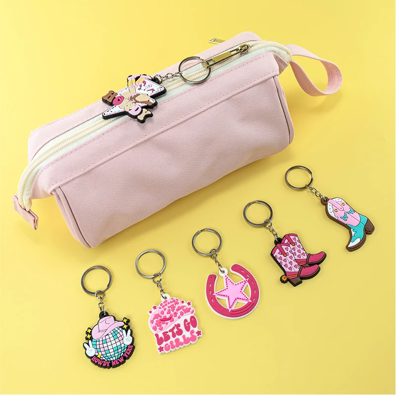 PVC 2D Keychains - Anime Cartoon Figure Key Rings