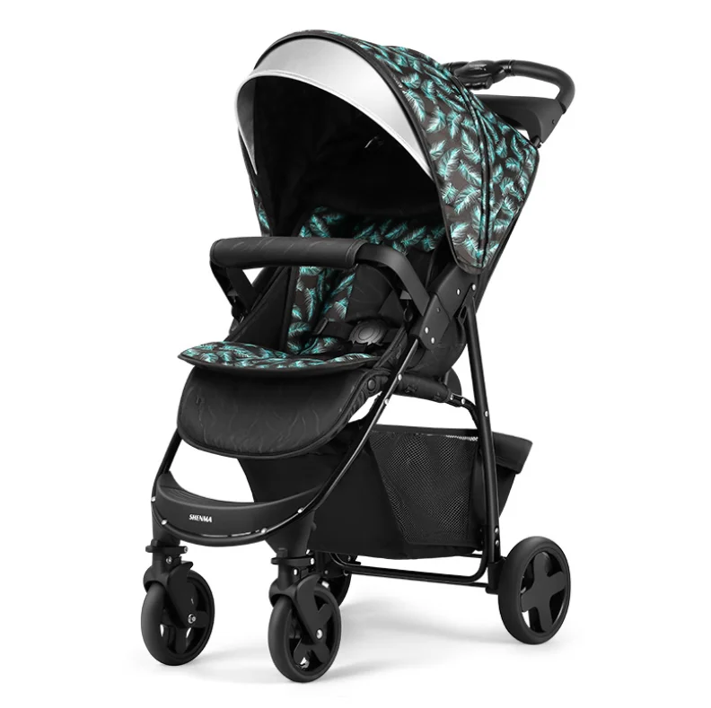 Stroller Baby 3 In 1 Light,Fold,Two-way,High-view Baby Pram Newborn ...