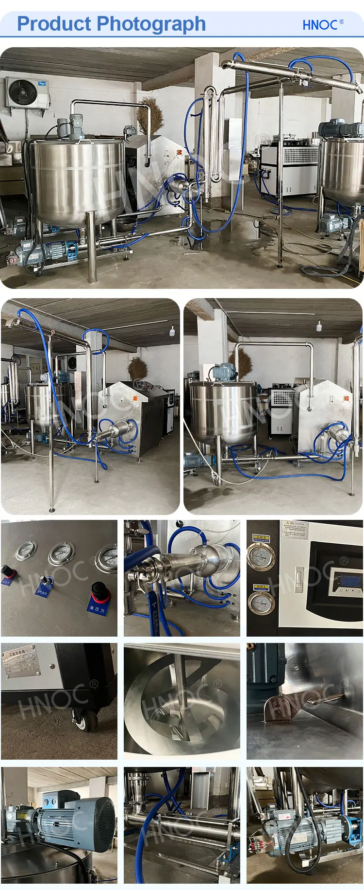 Hnoc Automatic Marshmallow Candy Continuous Aeration Sweet Whipped ...