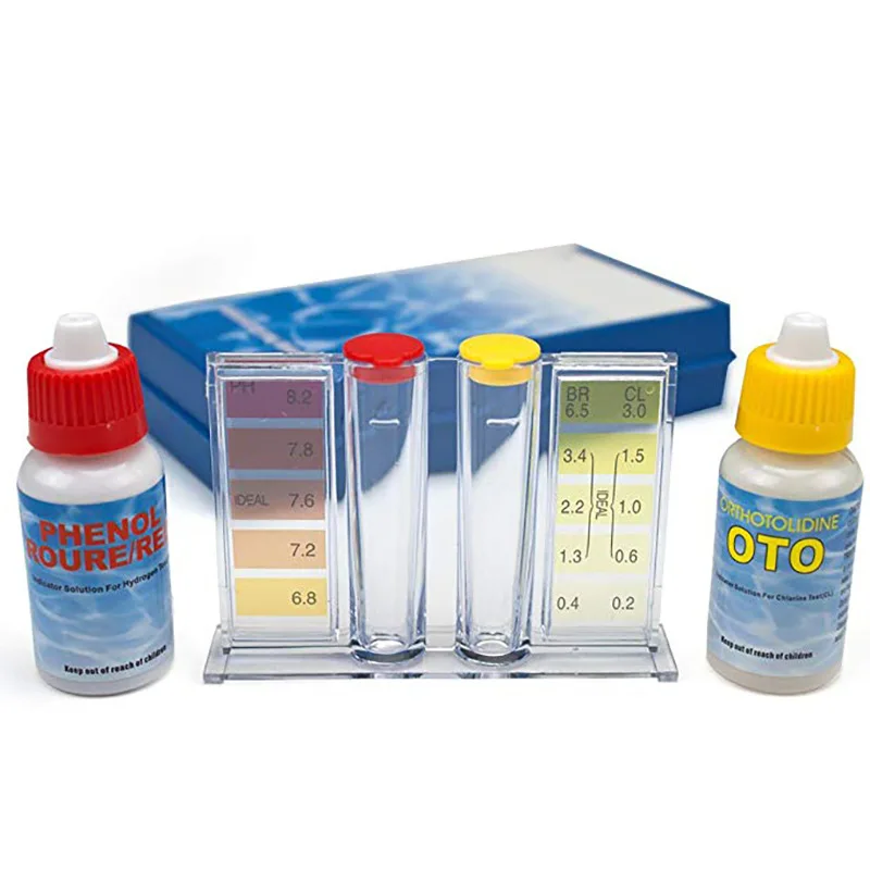 Swimming Pool Water Chemical Test Kit for Chlorine OTO and PH