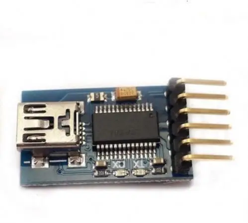 Usb To Ttl 3.3v / 5v Dual Power Ft232rl Ftdi Mwc Debugger Boardc To Ttl ...
