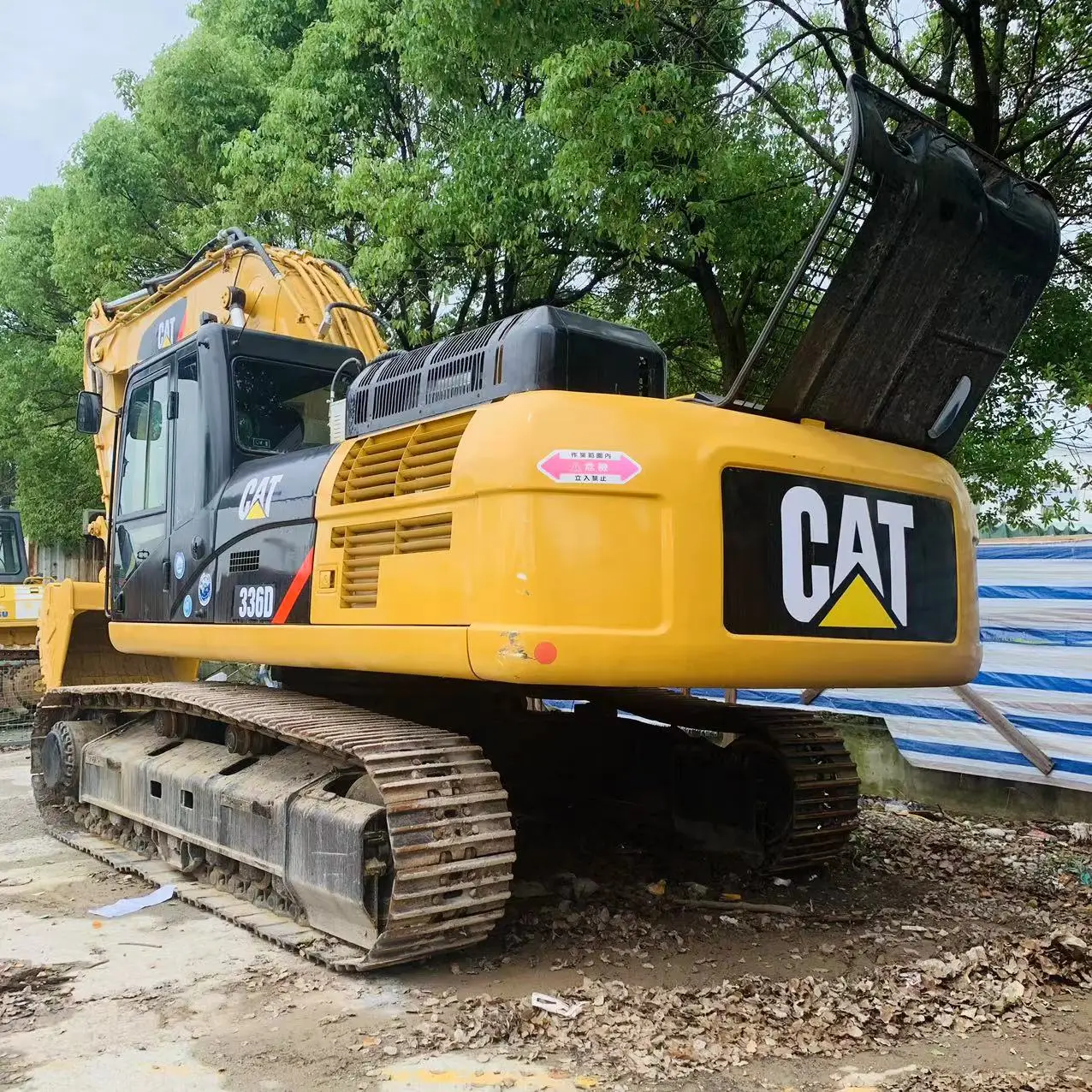 Japanese Hydraulic Crawler 30 Tons Caterpillar 336D Used Backhoe ...