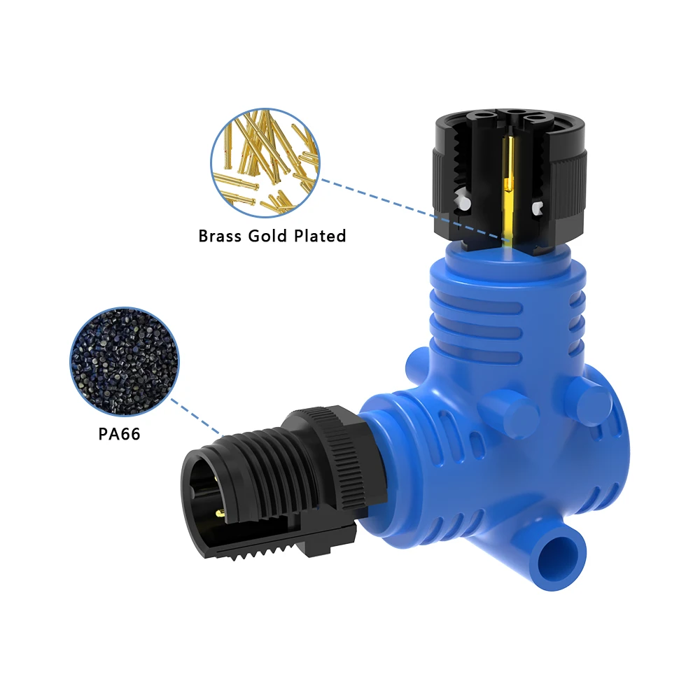 N2K Marine System NMEA 2000 Terminator a Code L-type Plastic Splitter ...