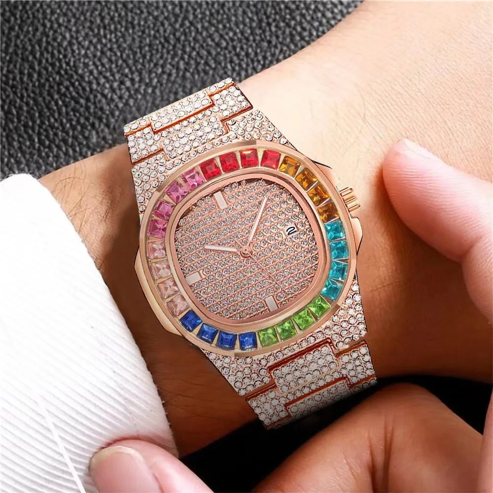 5pcs Set Watches Set Luxury Rhinestone Women Fashion Elegant Wristwatch ...