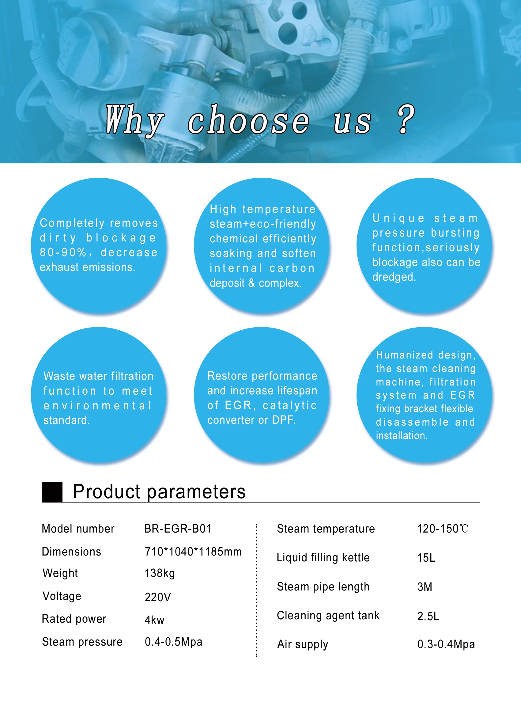 Automobile EGR Cleaning Machine - Efficient & Reliable