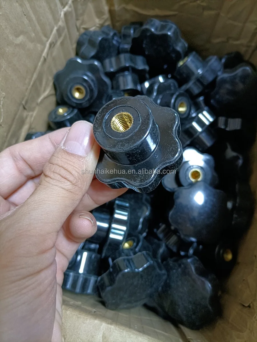M4 M5 M6 M8 M10 M12 M14 M16 M20 Plastic Bakelite Star Through Hole ...