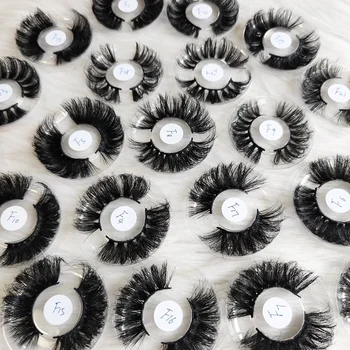 Pulin Saisi 100% Real Natural Hand Made Full Strip Short Colorful Mink ...