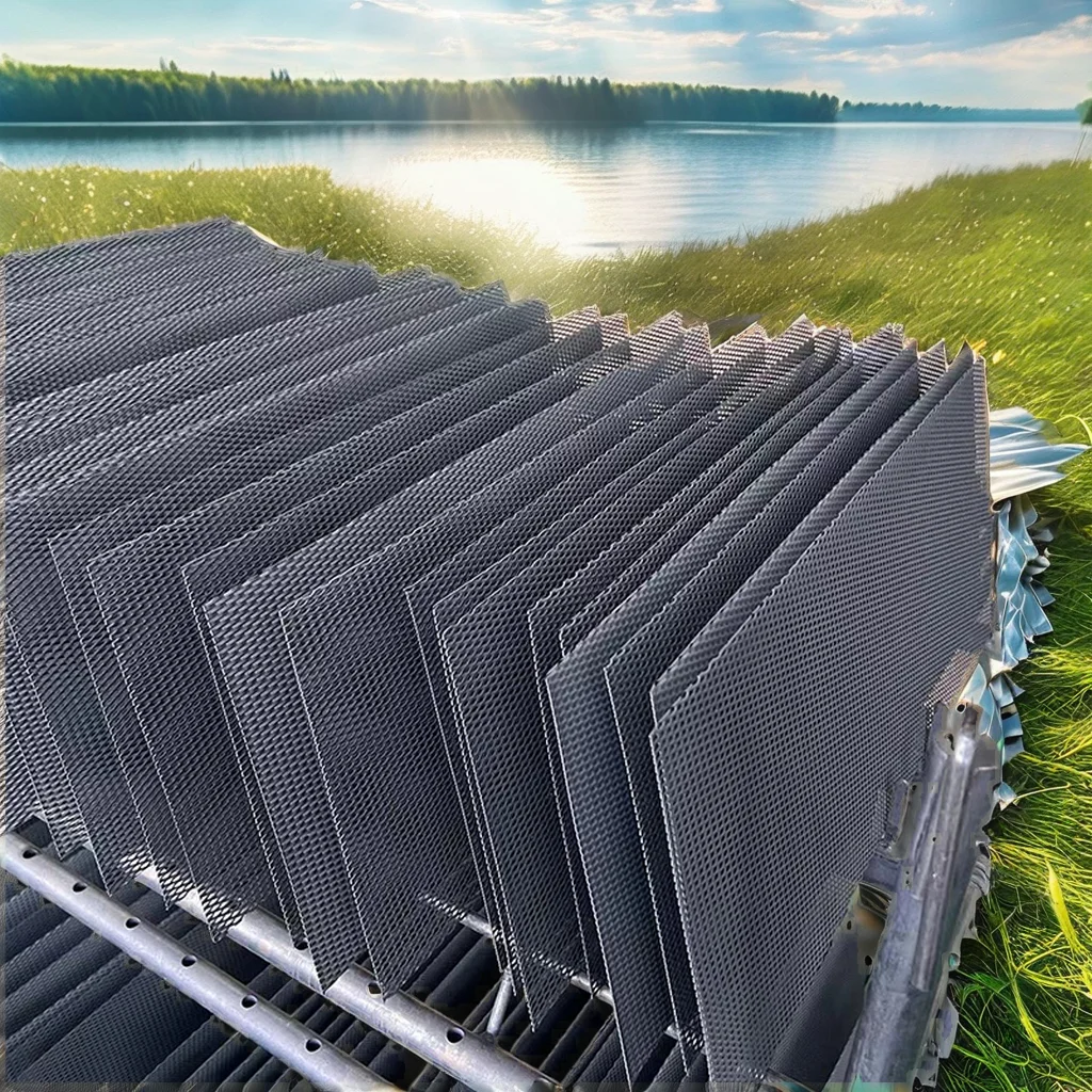 Pure Titanium Mesh Anode Ruthenium Iridium Chlorine Evolving Platinum ...