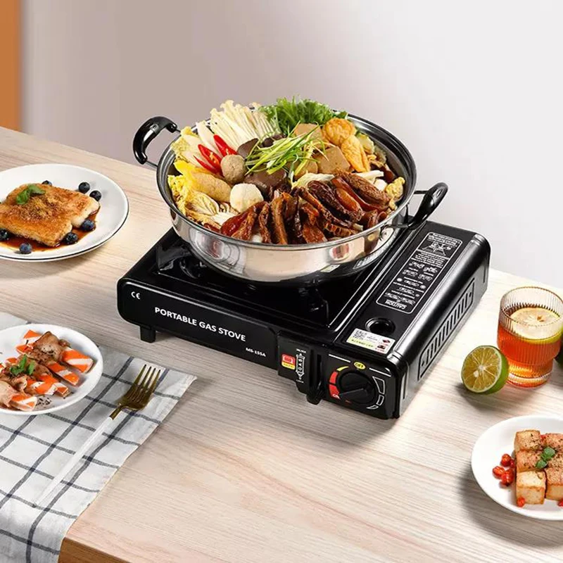 Portable Gas Powered Stove Burner - Camping Butane Gas Stove