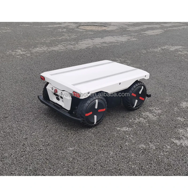 Stable 4WD Mobile AGV Robot Platform for Efficient Restaurant ...