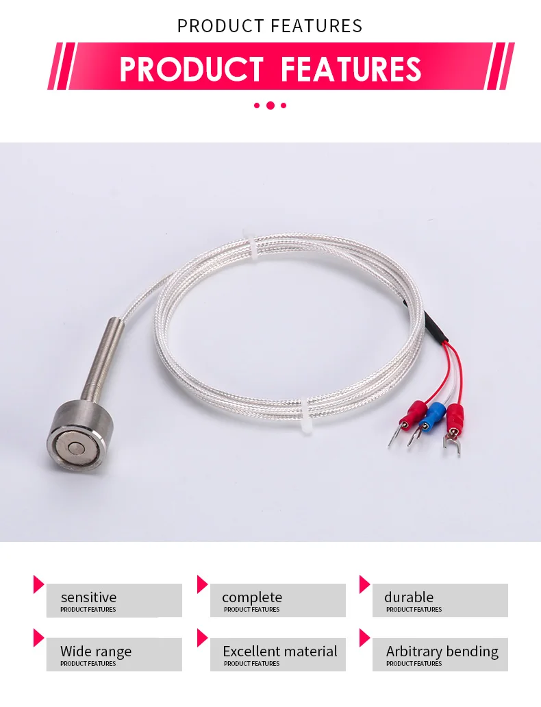 Magnetic PT100 Temperature Sensor - Precision & Reliability