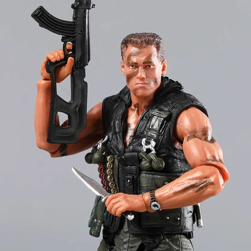 NECA Commando John Matrix Action Figure - Movable & Durable