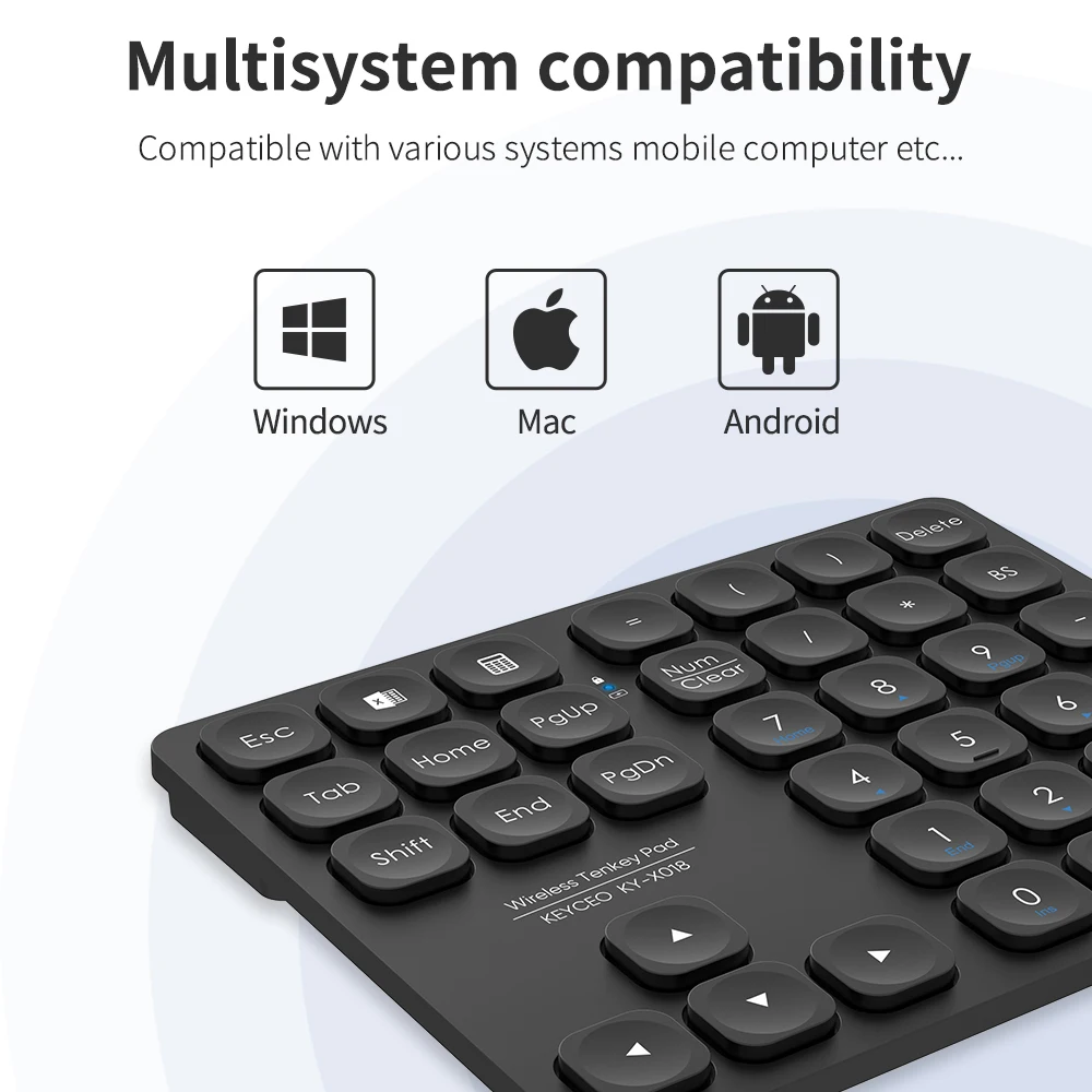 Oem Factory Computer Keyboard Small Scissor Structure Keyboard 2.4g ...