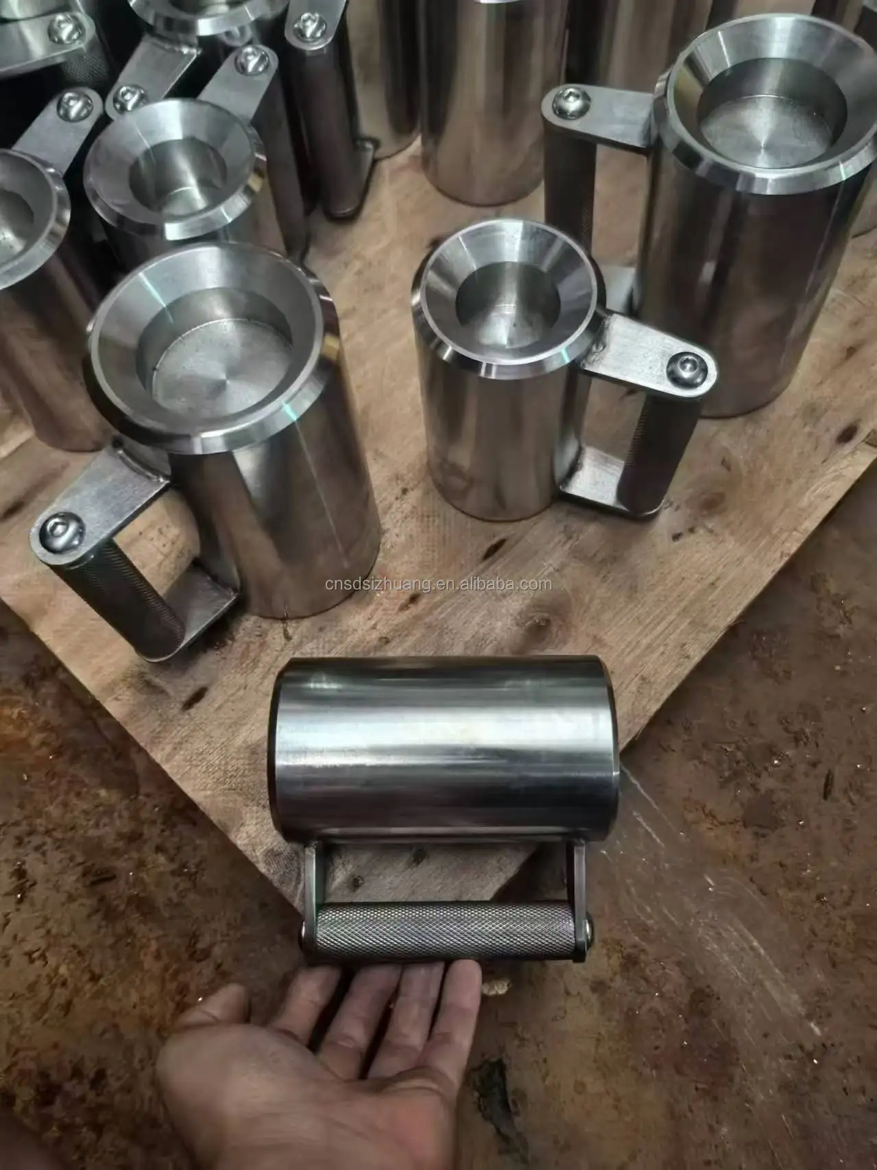 Stainless Steel Dumbbell 6kg 8kg 10kg Heavy Water Cup for Office ...