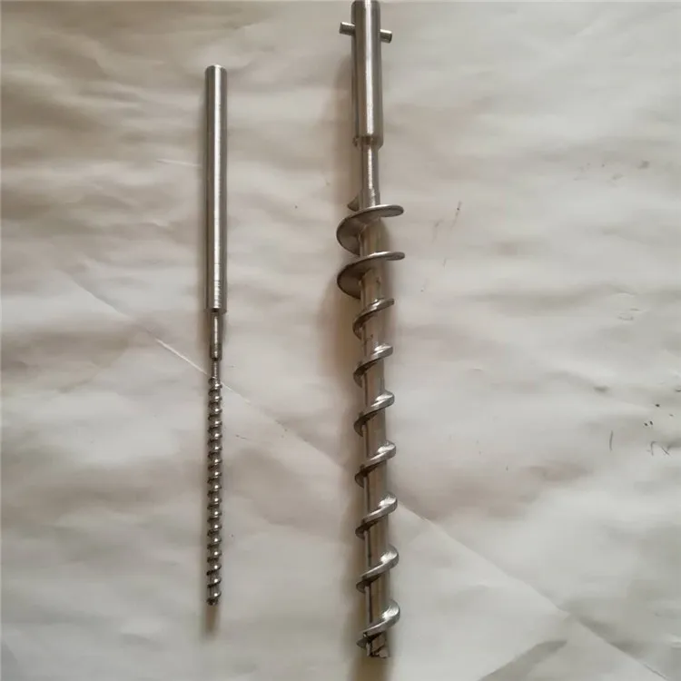 Custom Stainless Steel Small Mini Long Auger Screw Solid Machining ...