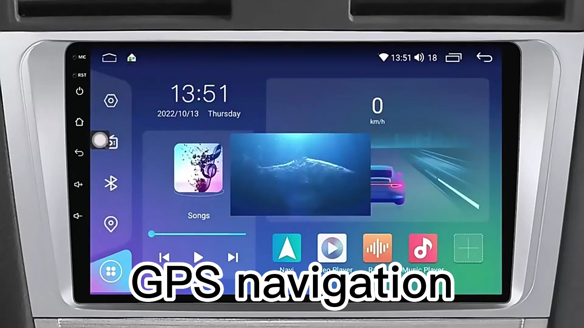 11.8 Inch 2k Qled Touch Screen Car Stereo 10 Core Carplay And Android ...