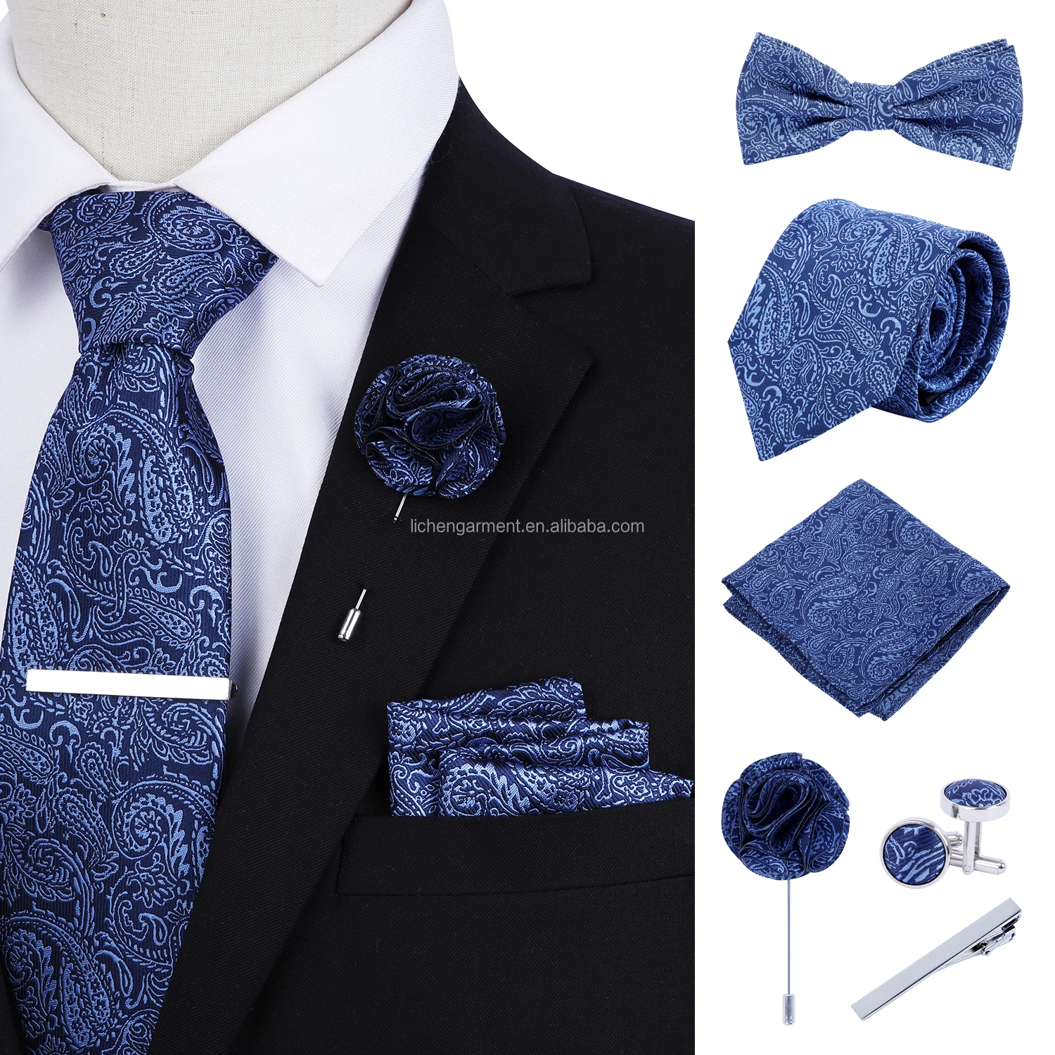 Gravata Luxo Men Wedding Accessories - Custom Label Available