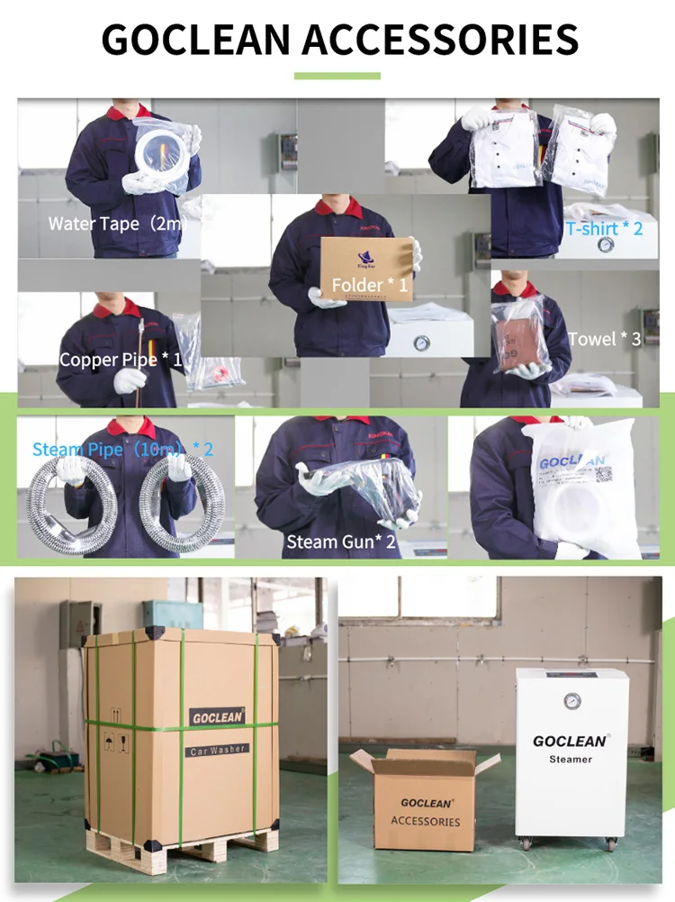 Goclean Bacteriakilling Watersaving Waterless Steam Wash Car Electric ...