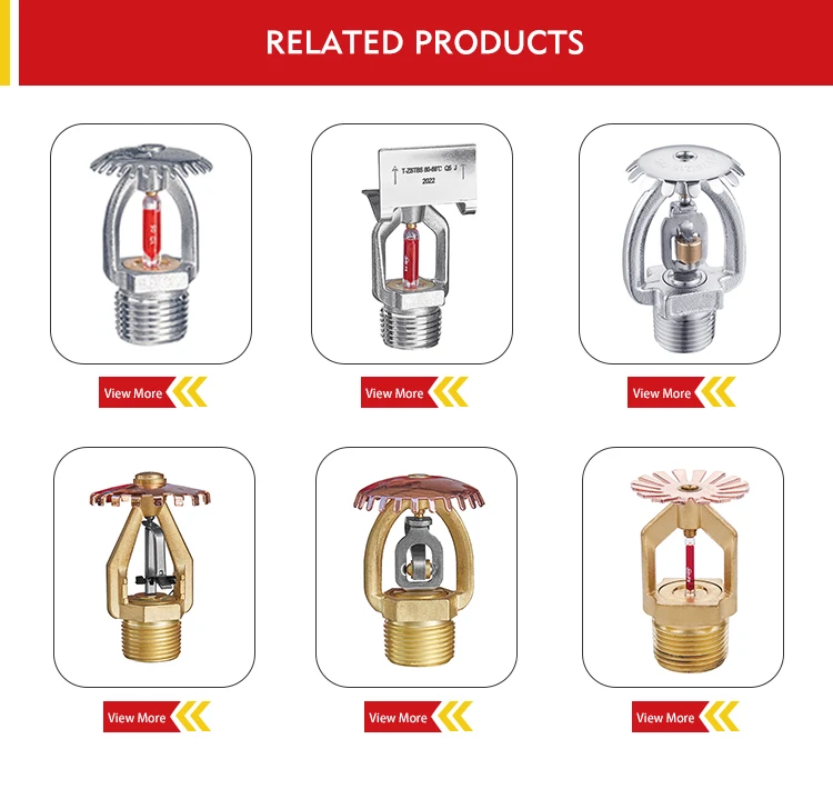 New Type Popular Dn15/dn20 Brass Esfr Fire Sprinkler Head Fire ...