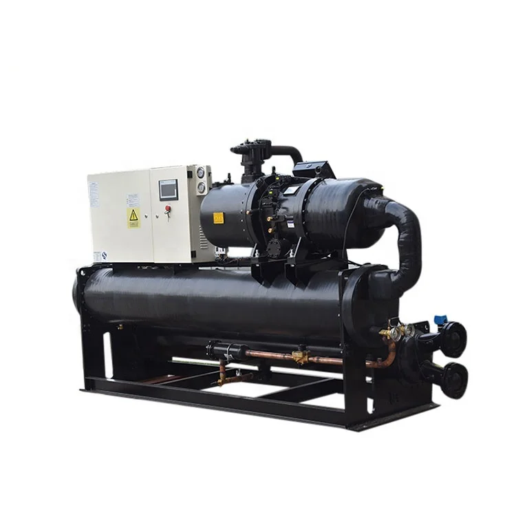 Bobai 10 Ton Big Evaporative Water Cooled Screw Chiller With Convertor ...