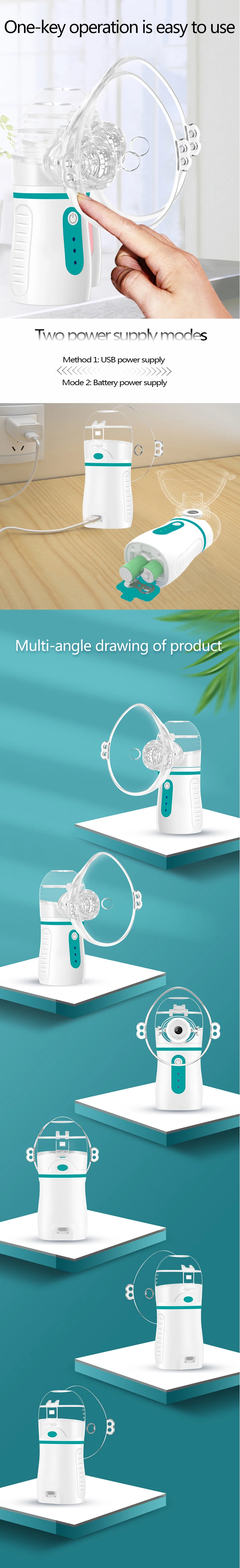 Portable Nebulizer Ultrasonic Mesh Atomizer - Buy Atomizer,Portable ...