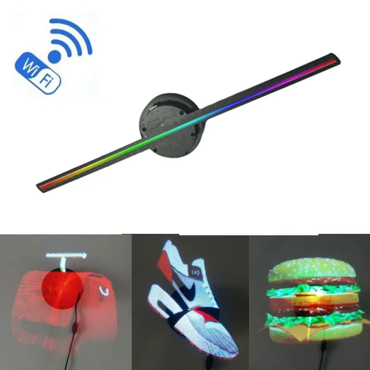 Hologram LED Fans - 3D Advertising Solutions for Indoor