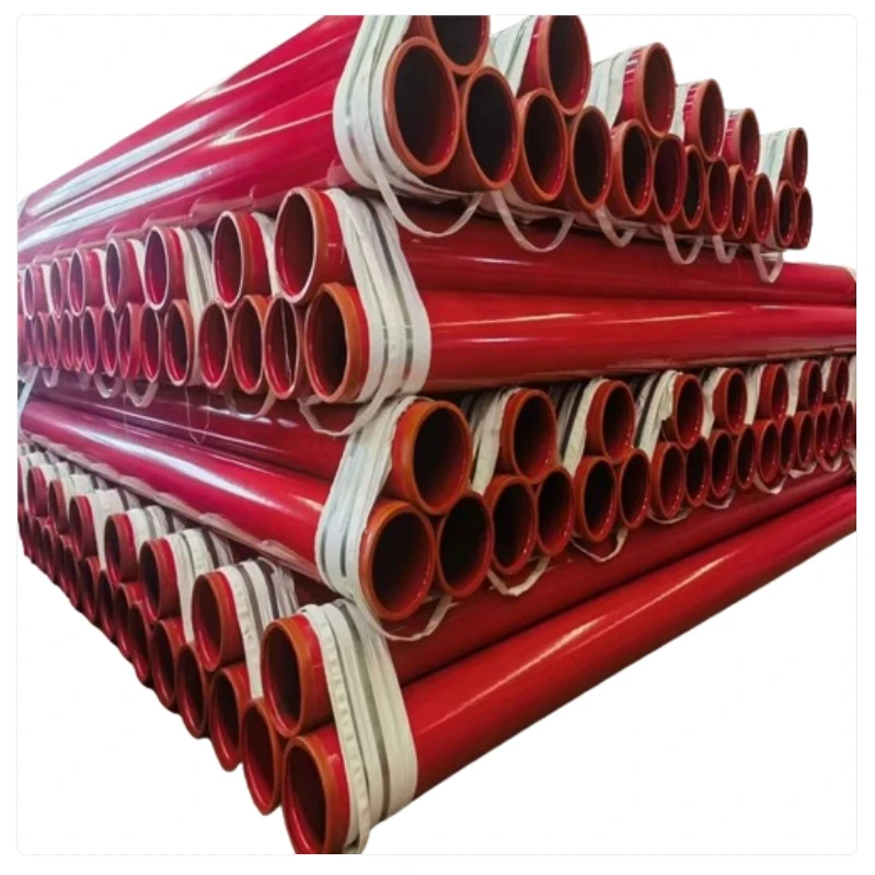 UL/FM Approved Grooved Slotted Fire Fighting Steel Pipe for fire ...