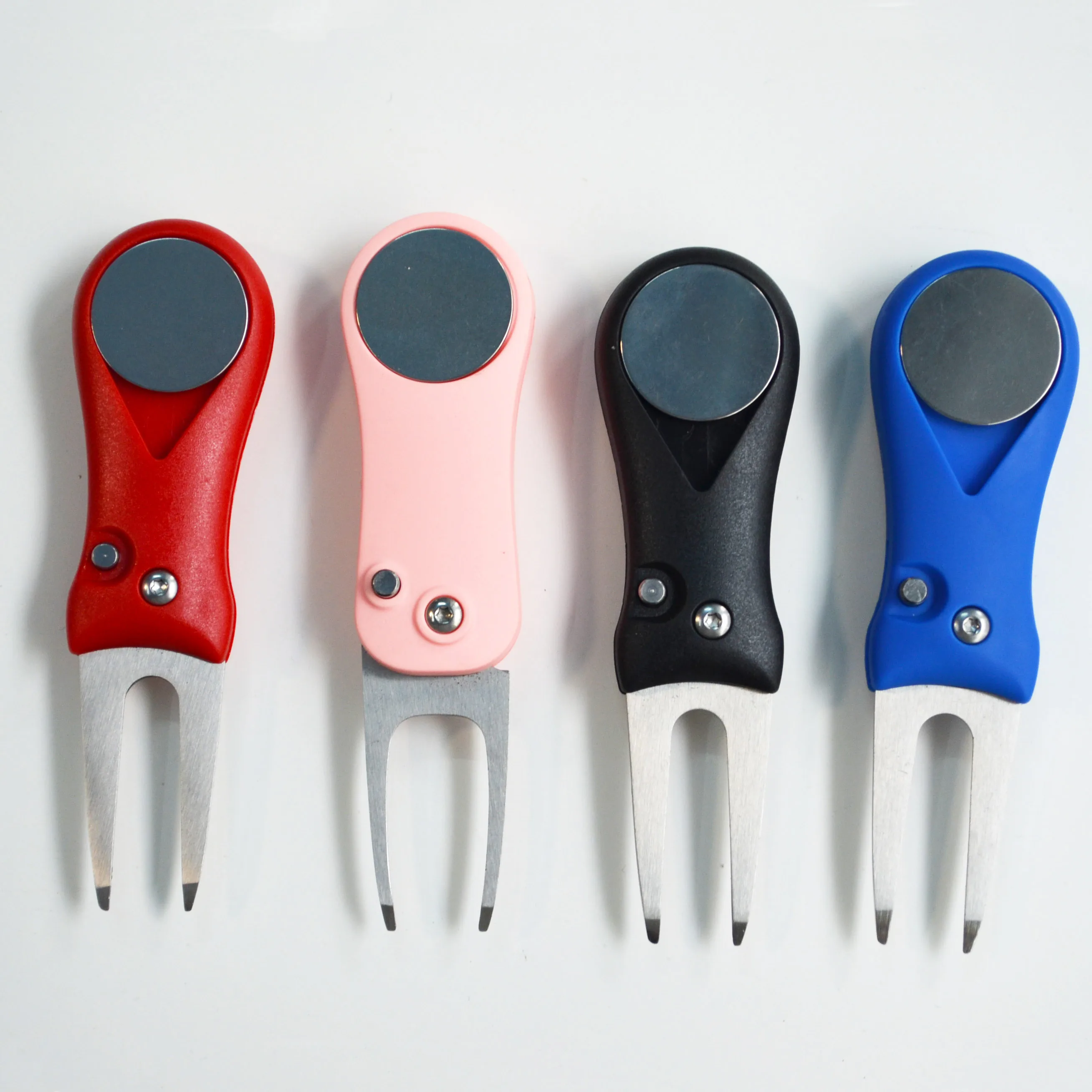 Wholesale 7cm Custom Logo Plastic Divot Tools Plastic Golf Pitch Fork ...