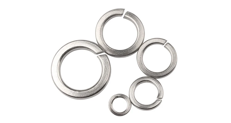 Din127b Type M4,M6 M8,M10 Sealing Washer Stainless Steel Ss304 Spring Washer For Automotive And ...
