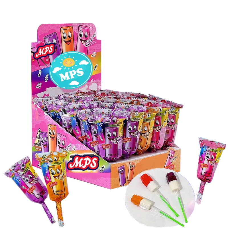 Melody Pops Candy - Fruity Flavored Lollipops Bulk Pack