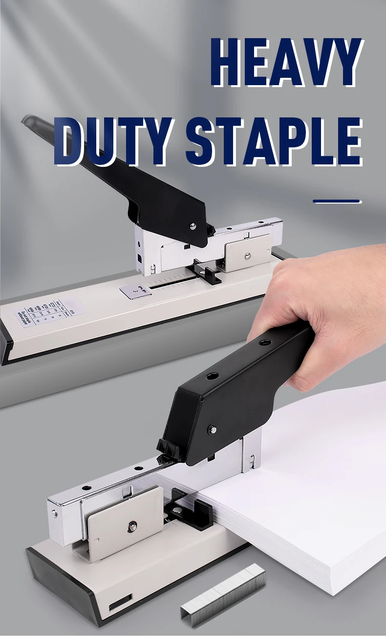 High Capacity Jumbo Book Stapler - 100 Sheets Heavy Duty