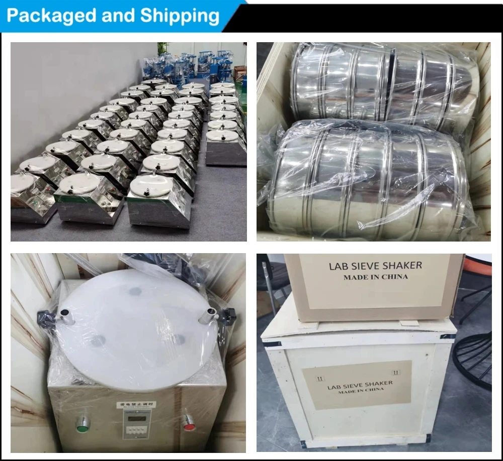 200mm Laboratory Testing Sieve Shaker Soil Analysis Shaker Machine ...