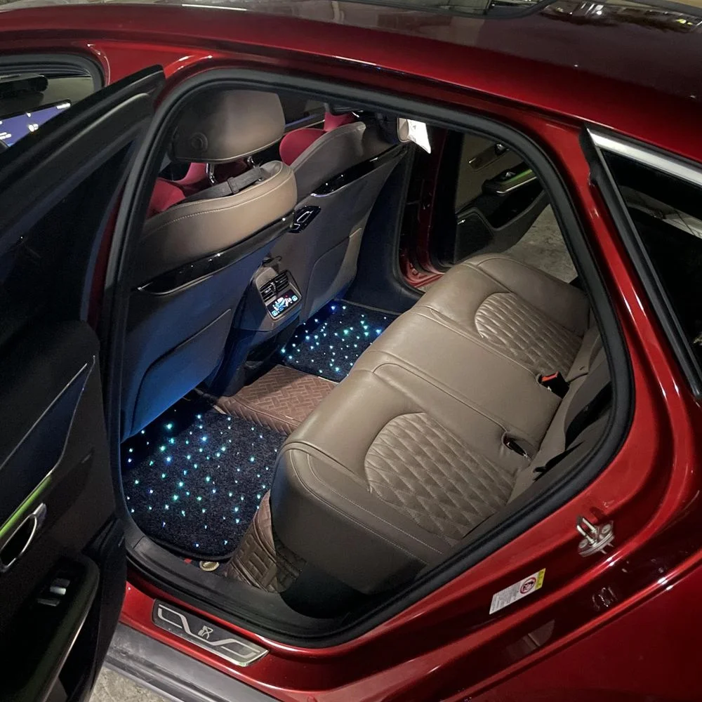 Fiber Optic Led Ambient Light Car Floor Mats for a Modern and Stylish ...