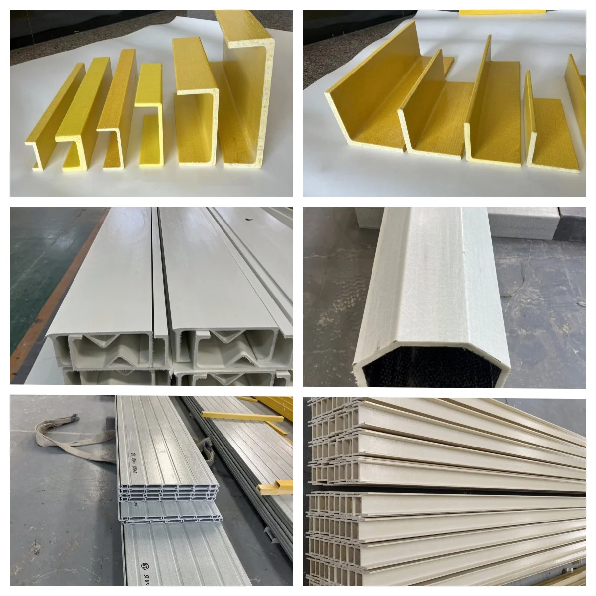 High Strength Fiberglass Tubes - Durable Composite Pultrusion Profiles
