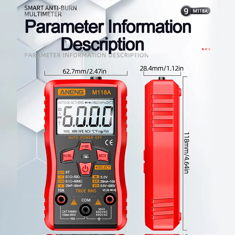 Wholesale Multimeters Tester Multi Meter Voltmeter Ammeter Smart ...