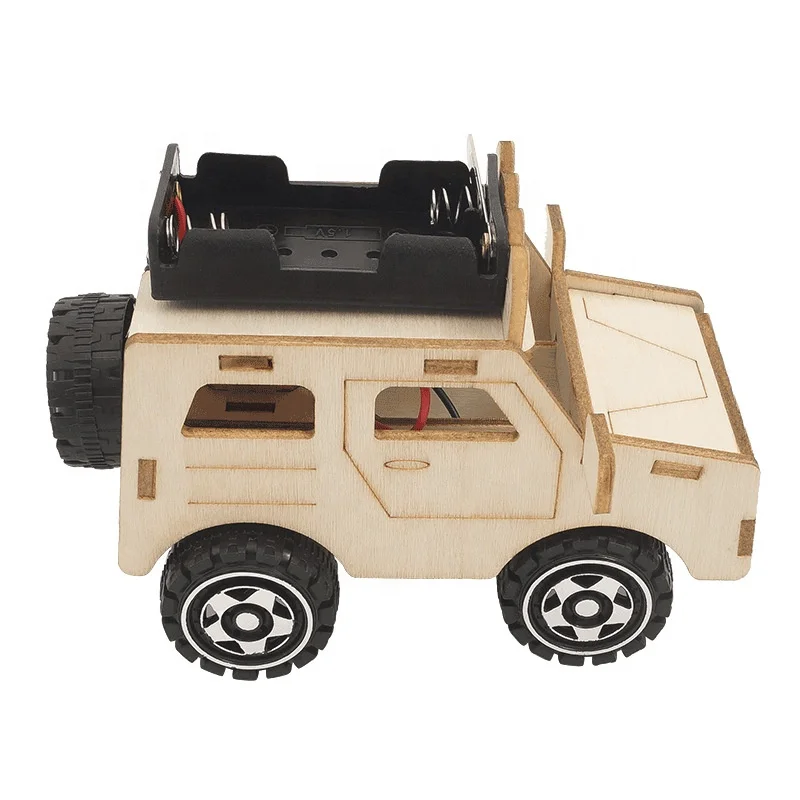 C-34 DlY Electric Jeep Building Block Toys Creative Mind Kids Thinking ...