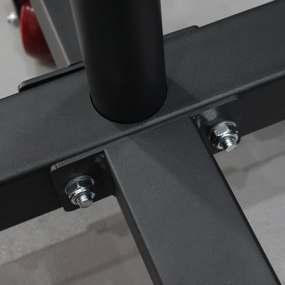 SMARTFIT Vertical Storage Weight Plate Rack Portable Holder With Caster ...