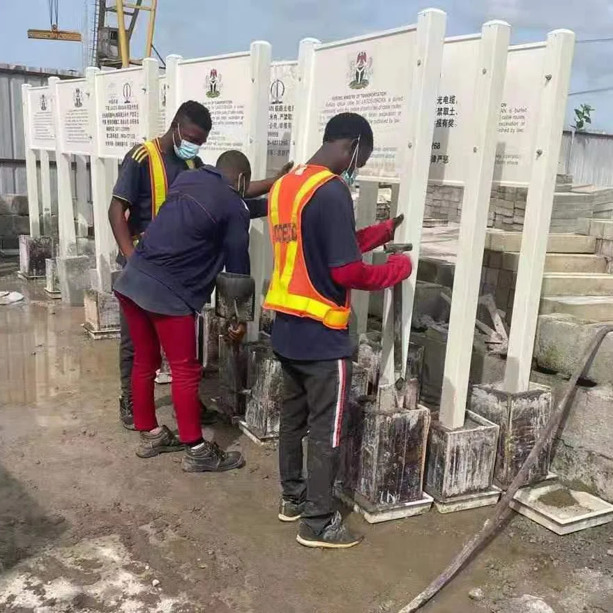 Fiberglass Road Marker Posts - Durable and Weather-resistant