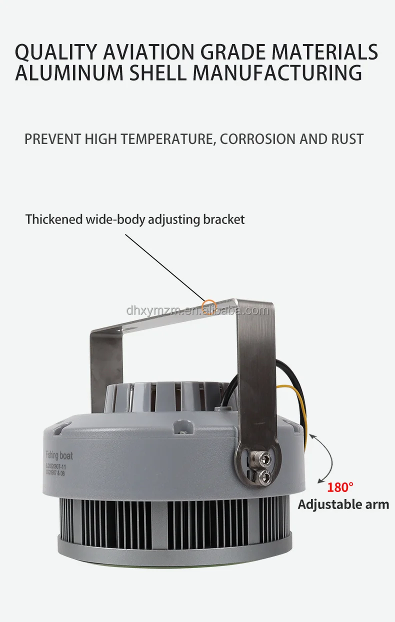 1000w Led Fishing Light On Water Fishing Finder Lights Ship Lamp Squid ...