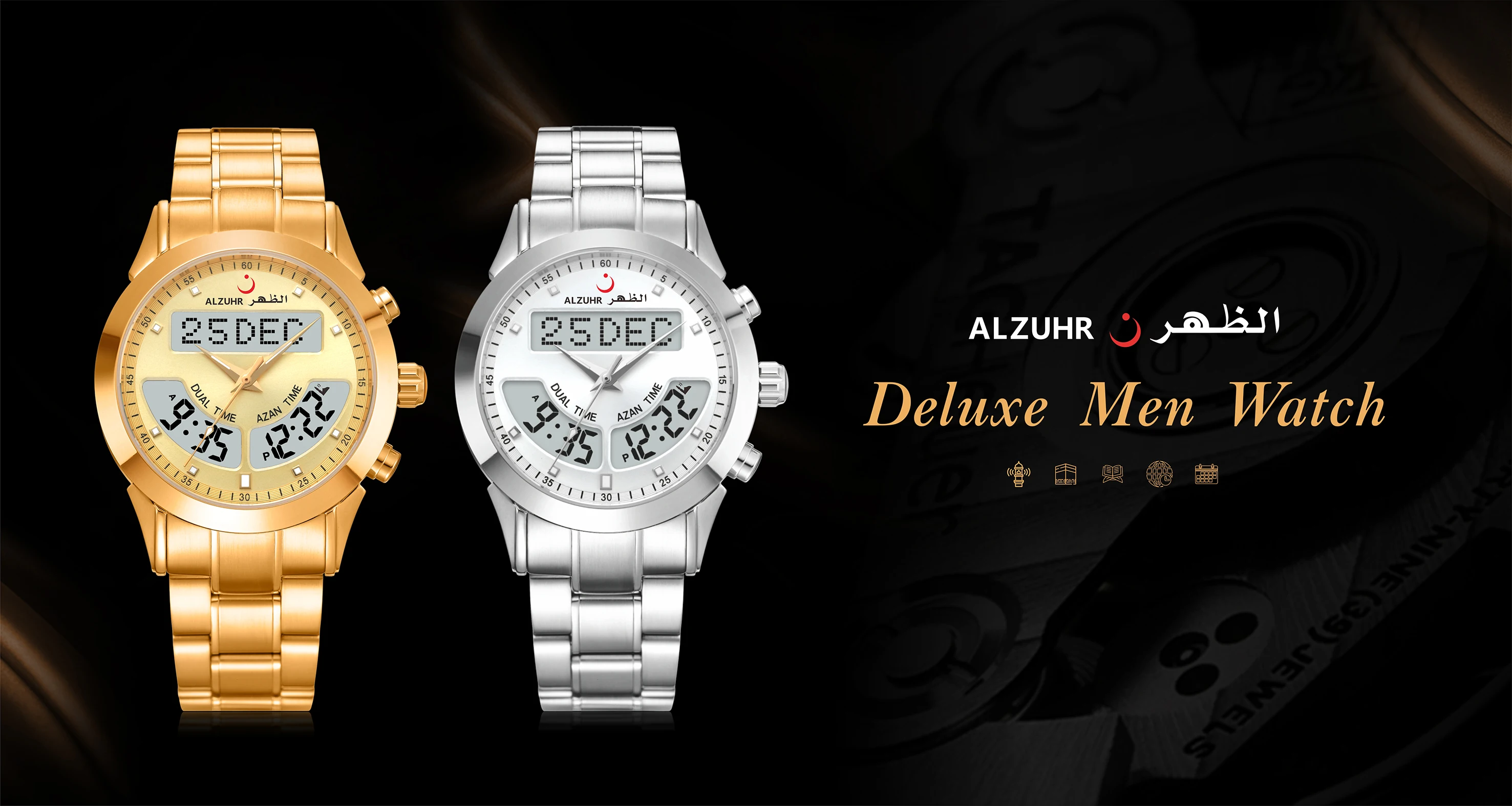 New Trending Original Wholesale Classic Arabic Dial Waterproof Digital ...