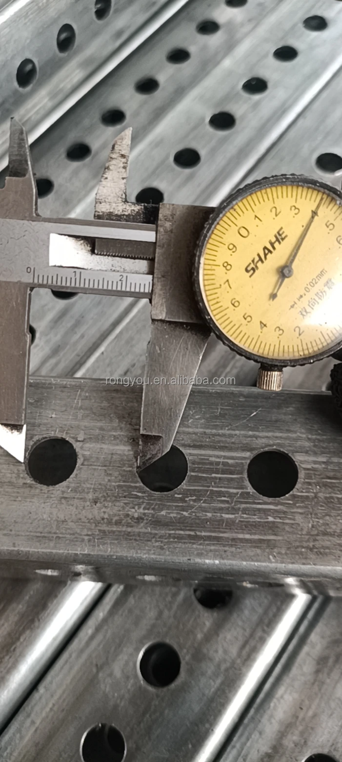 Hot Dipped Galvanized Steel Square Sign Posts/perforated Solid Square ...