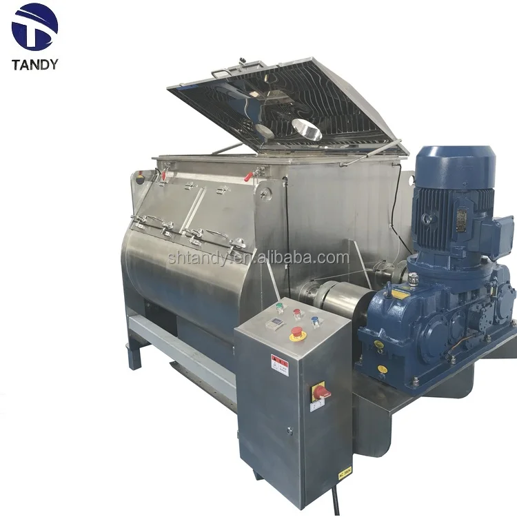 Flour Protein Coffee Spices Powder Double Ribbon Shaft Paddle Mixer ...